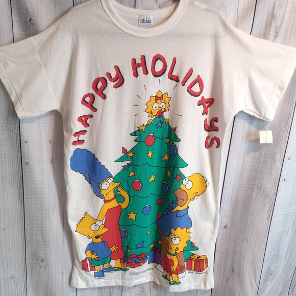 Flirts | Intimates & Sleepwear | Vintage 99s Simpsons Christmas Single ...